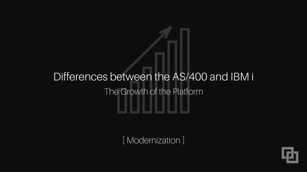 The differences between the AS/400 and the IBM i